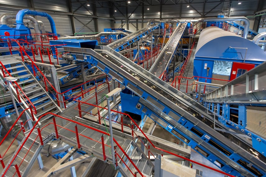 What is the waste hierarchy pyramid and why is each layer vital?